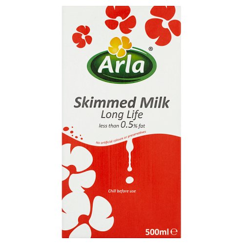 Arla Skimmed Milk Long Life 500ml | Really Good Culture