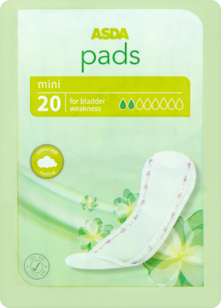 Asda 20 Mini Pads | Really Good Culture