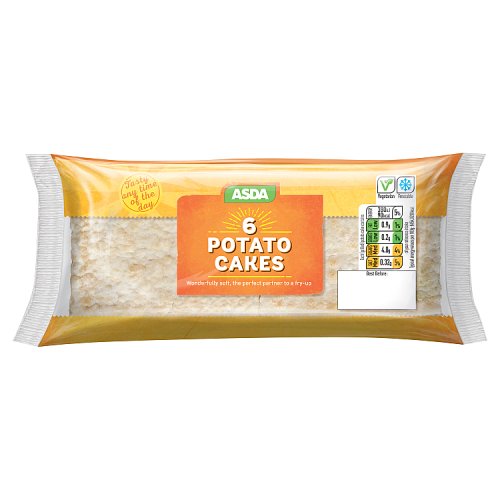 Asda 6 Potato Cakes | Really Good Culture