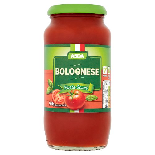 Asda Bolognese Pasta Sauce 500g | Really Good Culture