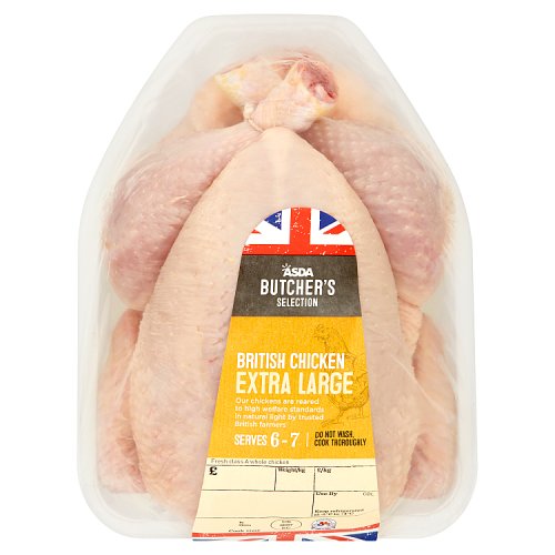 Asda Butcher's Selection British Chicken Extra Large | Really Good Culture