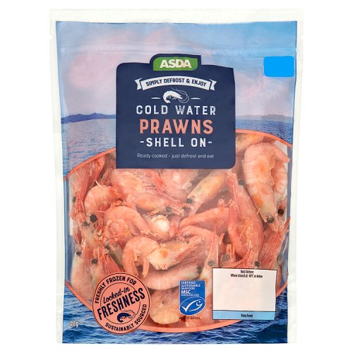 Asda Cold Water Prawns 450g | Really Good Culture