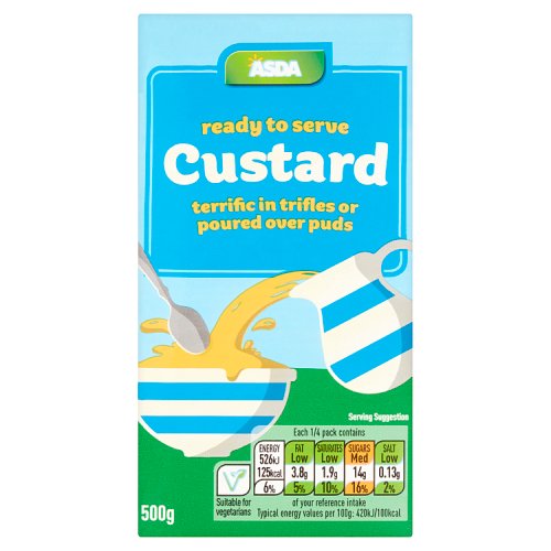 Asda Custard 500g | Really Good Culture