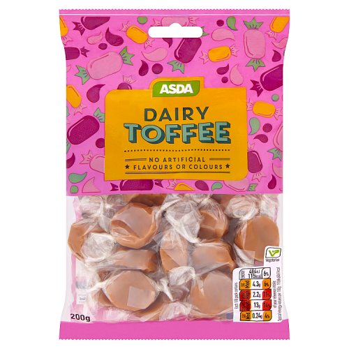 Asda Dairy Toffee 200g | Really Good Culture