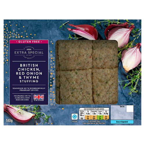 Asda Extra Special British Chicken, Red Onion & Thyme Stuffing 340g ...
