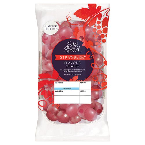 Asda Extra Special Limited Edition Strawberry Flavour Grapes 400g ...