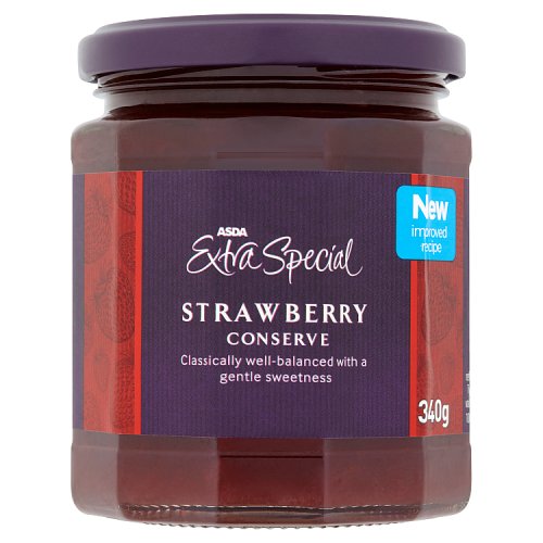 Asda Extra Special Strawberry Conserve 340g | Really Good Culture
