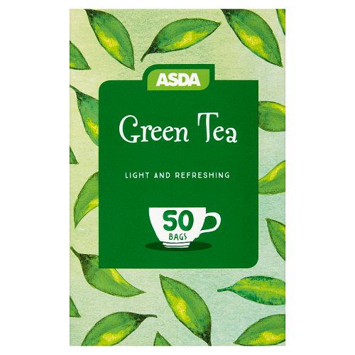 Asda Green Tea 50 Bags 100g | Really Good Culture