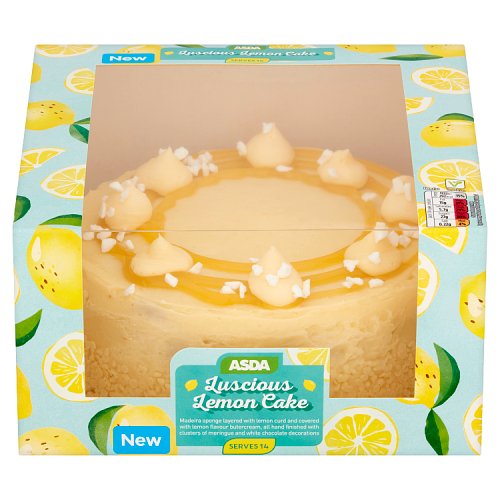 Asda Luscious Lemon Cake | Really Good Culture