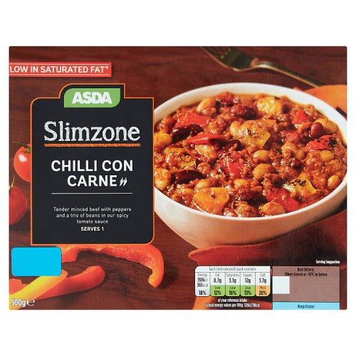 Asda Slimzone Chilli Con Carne 500g | Really Good Culture