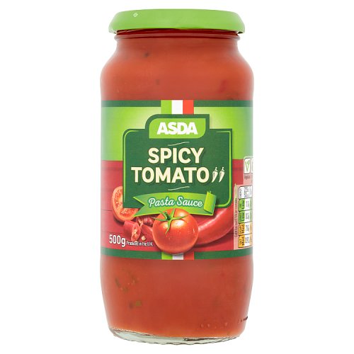 Asda Spicy Tomato Pasta Sauce 500g | Really Good Culture