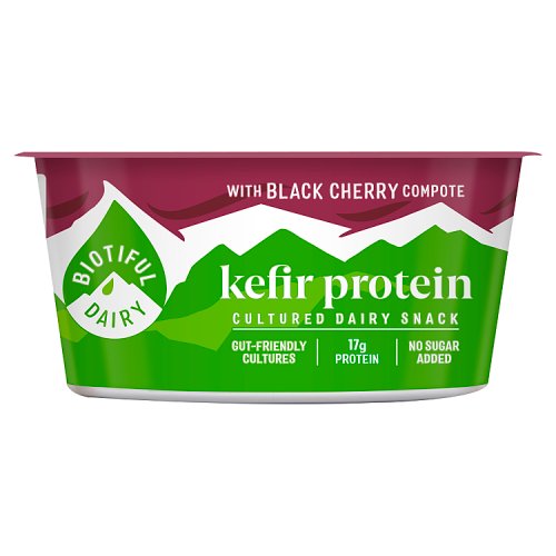 Biotiful Kefir Protein Black Cherry Compote 160g | Really Good Culture