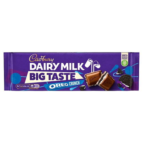 Cadbury Dairy Milk Big Taste Oreo Crunch 300g | Really Good Culture