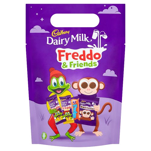 Cadbury Dairy Milk Freddo & Friends Chocolate Pouch 350g | Really Good ... Cadbury Dairy Milk Freddo & Friends Chocolate Pouch 350g | Really Good ...