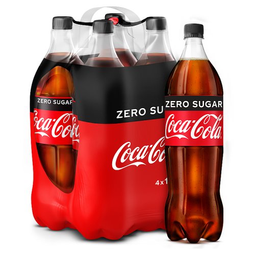 Coca-Cola Zero Sugar 4 x 1.5L | Really Good Culture