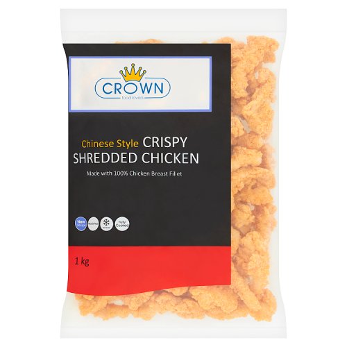 Crown Chinese Style Crispy Shredded Chicken 1kg | Really Good Culture