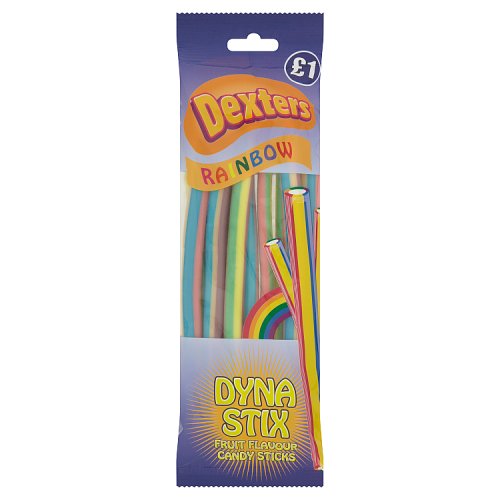 Dexters Dyna Stix Rainbow Fruit Flavour Candy Sticks | Really Good Culture