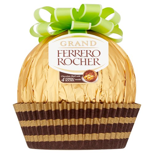 Ferrero Rocher Chocolate Shell with 4 Ferrero Rocher Inside 240g ...