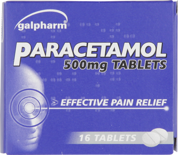 Galpharm Paracetamol 500mg Tablets 16 Tablets | Really Good Culture