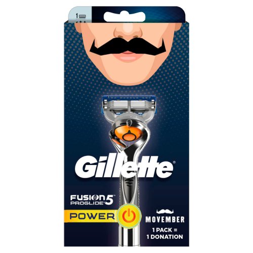 Gillette Fusion Proglide Power Movember Edition | Really Good Culture