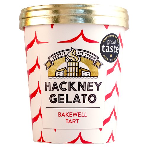 Hackney Gelato Bakewell Tart 500ml | Really Good Culture