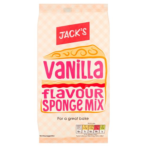 Jack's Vanilla Flavour Sponge Mix 400g | Really Good Culture