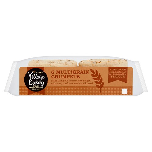 Jones Village Bakery 6 Multigrain Crumpets | Really Good Culture
