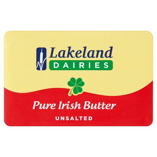 Lakeland Dairies Pure Irish Butter Unsalted 250g | Really Good Culture