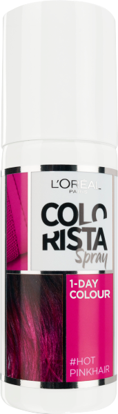 L'Oreal Paris Colorista Spray Hot Pink Hair | Really Good Culture