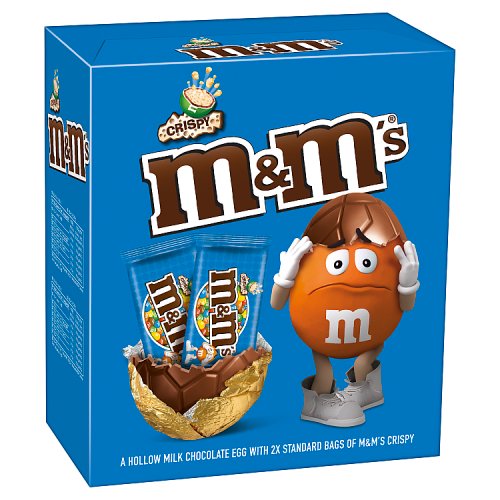 M&M's Crispy Chocolate Large Easter Egg 250g | Really Good Culture