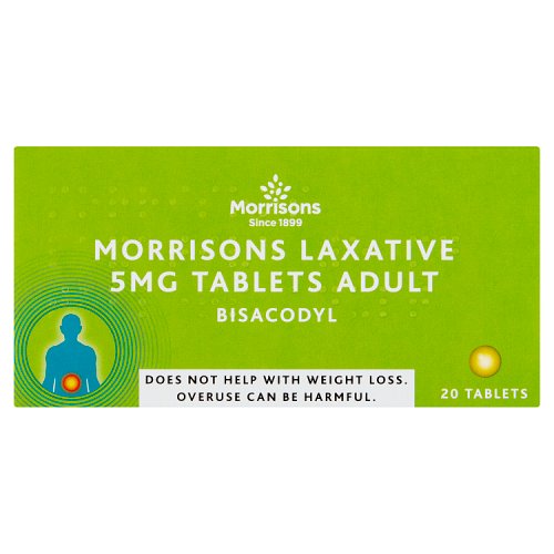 Morrisons Laxative 5mg Tablets Adult 20 Tablets | Really Good Culture
