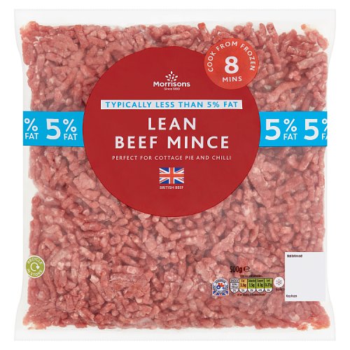 Morrisons Lean Beef Mince 500g | Really Good Culture