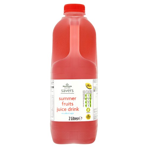 Morrisons Savers Summer Fruits Juice Drink 2 Litres | Really Good Culture