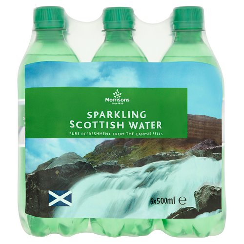Morrisons Sparkling Scottish Water 6 x 500ml | Really Good Culture