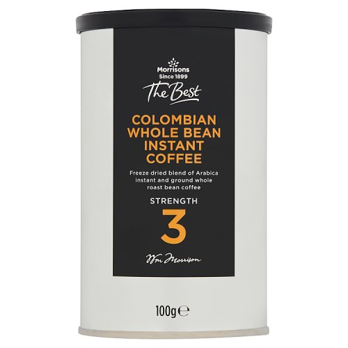 Morrisons The Best Colombian Whole Bean Instant Coffee 100g | Really ...
