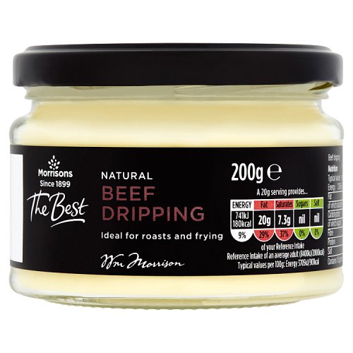 Morrisons The Best Natural Beef Dripping 200g | Really Good Culture
