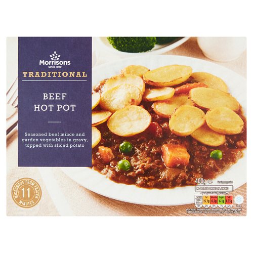 Morrisons Traditional Beef Hot Pot 400g | Really Good Culture
