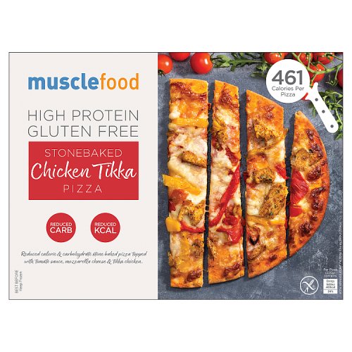 Muscle Food Stone Baked Chicken Tikka Pizza | Really Good Culture