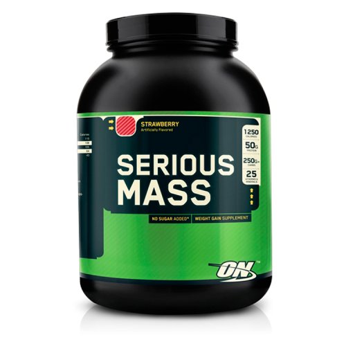 Optimum Nutrition Serious Mass Strawberry Really Good Culture