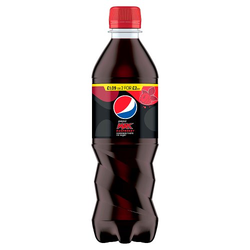 Pepsi Max Raspberry Cola 12 x 500ml | Really Good Culture