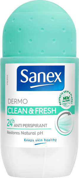 Sanex Clean & Fresh Antiperspirant Roll On Deodorant 50ml | Really Good ...