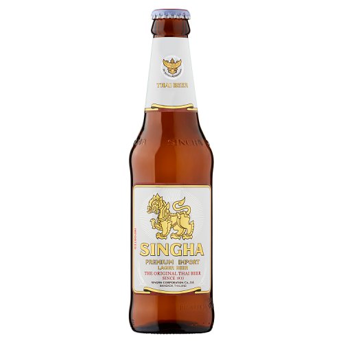 Singha Thai Beer Premium Import Lager Beer 330ml | Really Good Culture