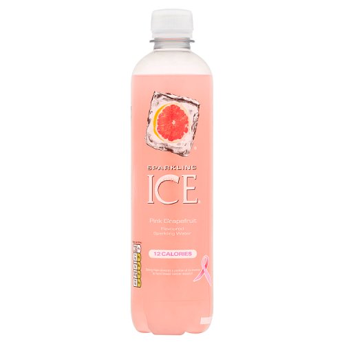 Sparkling Ice Pink Grapefruit Flavoured Sparkling Water 500ml | Really Good Culture