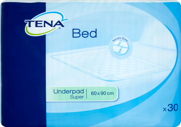 TENA Bed 30 Underpad Super 60 x 90cm | Really Good Culture