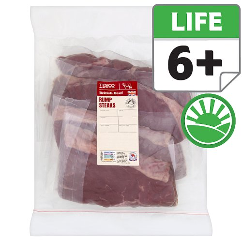 Tesco British Beef Rump Steaks | Really Good Culture