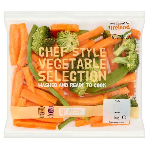 Tesco Chef Style Vegetable Selection 350g | Really Good Culture