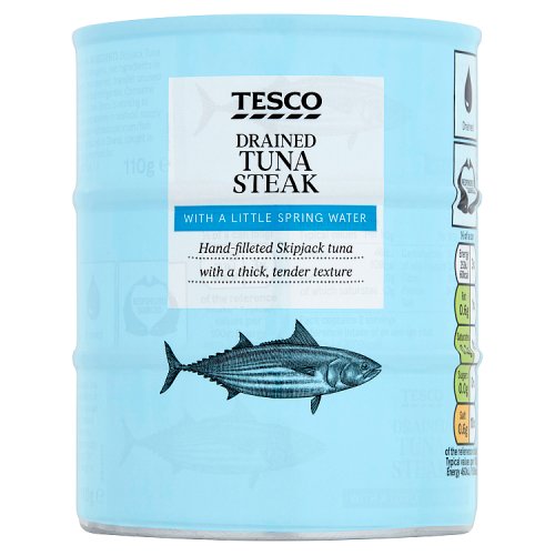 Tesco Drained Tuna Steak with a Little Spring Water 3 x 110g | Really ...