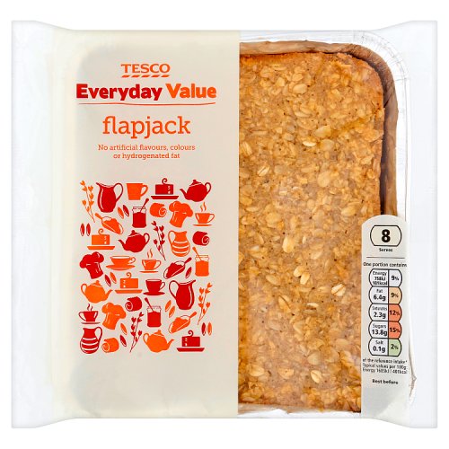 Tesco Everyday Value Flapjack 360g | Really Good Culture