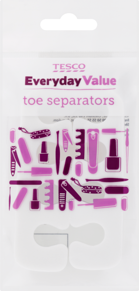 Tesco Everyday Value Toe Separators | Really Good Culture Tesco Everyday Value Toe Separators | Really Good Culture