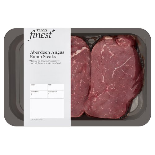 Tesco Finest 2 Aberdeen Angus Rump Steaks | Really Good Culture